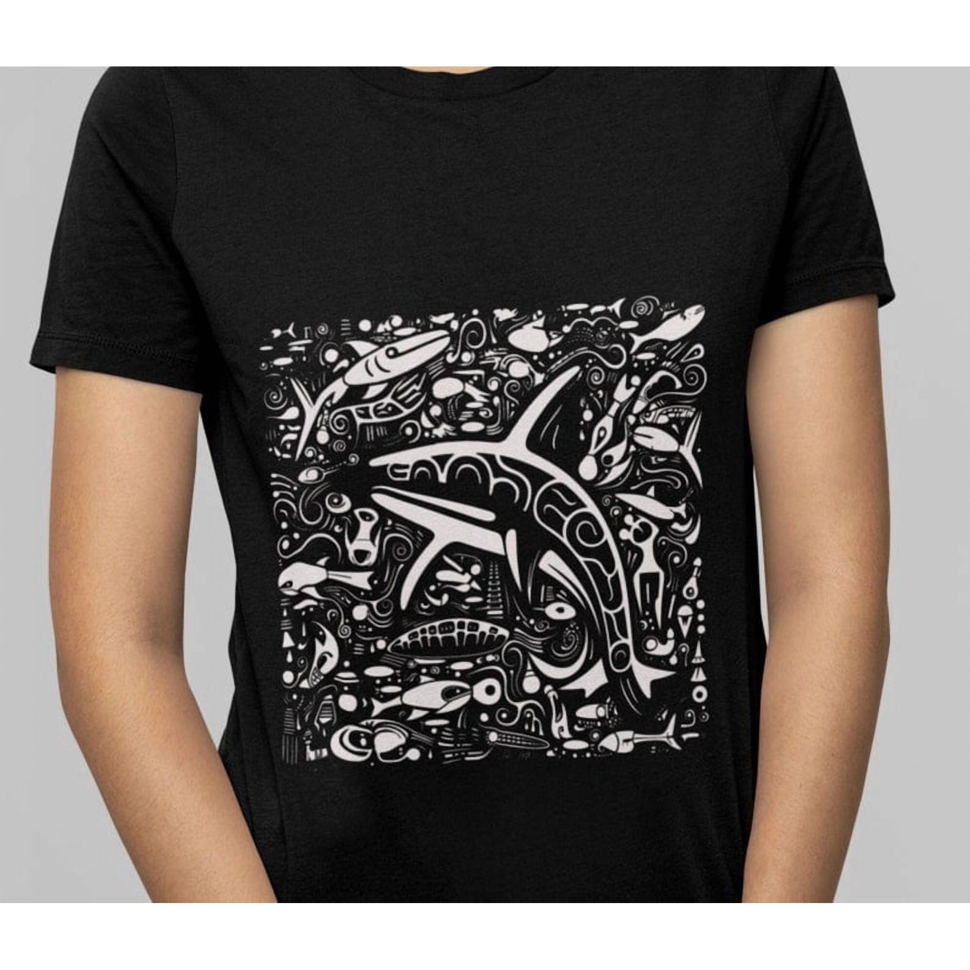 Orca shirt, Unisex Heavy Cotton Tee, Marine life shirt, Orca t-shirt ...