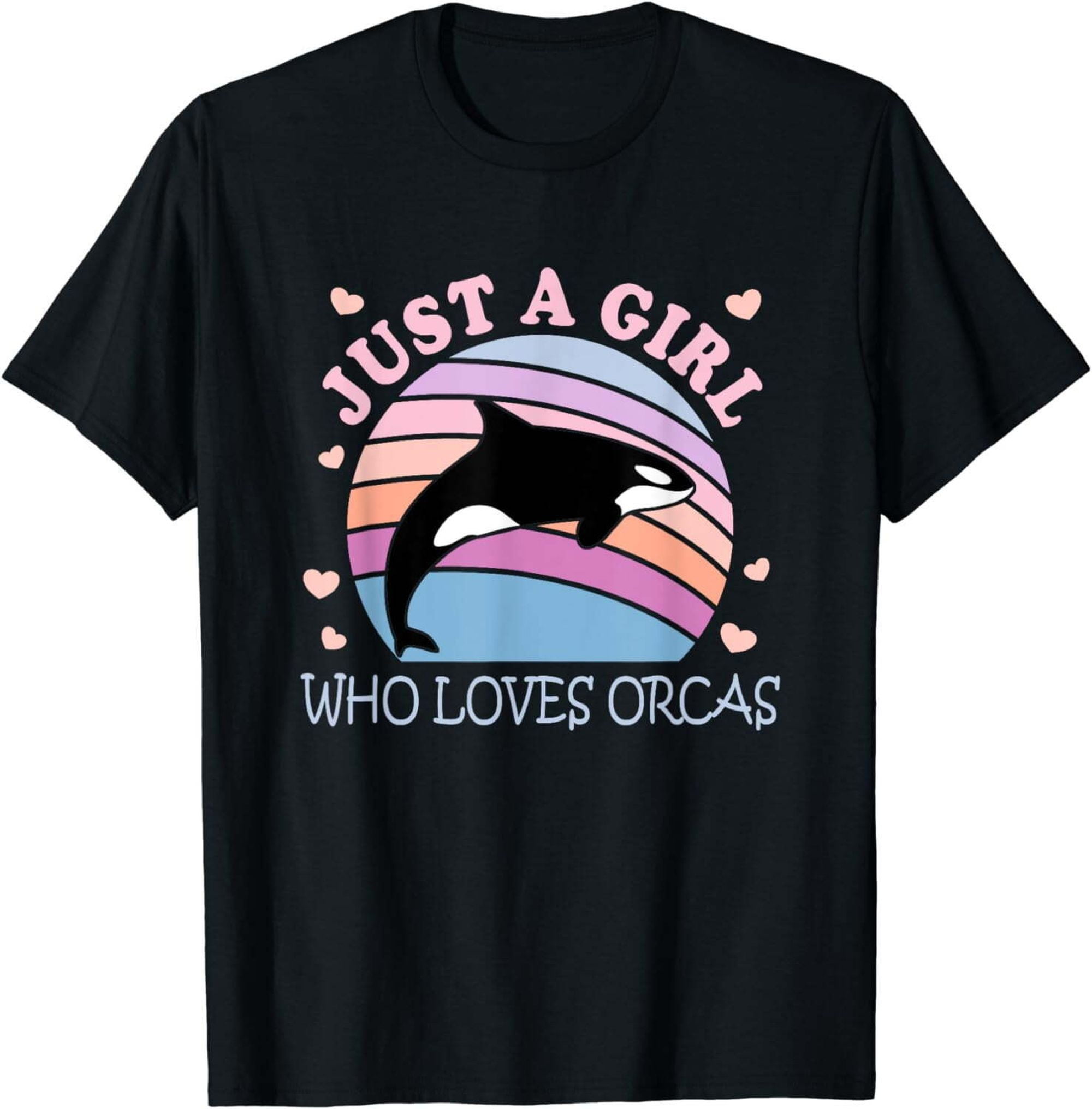 Orcas Lover's Delight: Adorable Ocean Animal Tee for Orca Enthusiasts ...