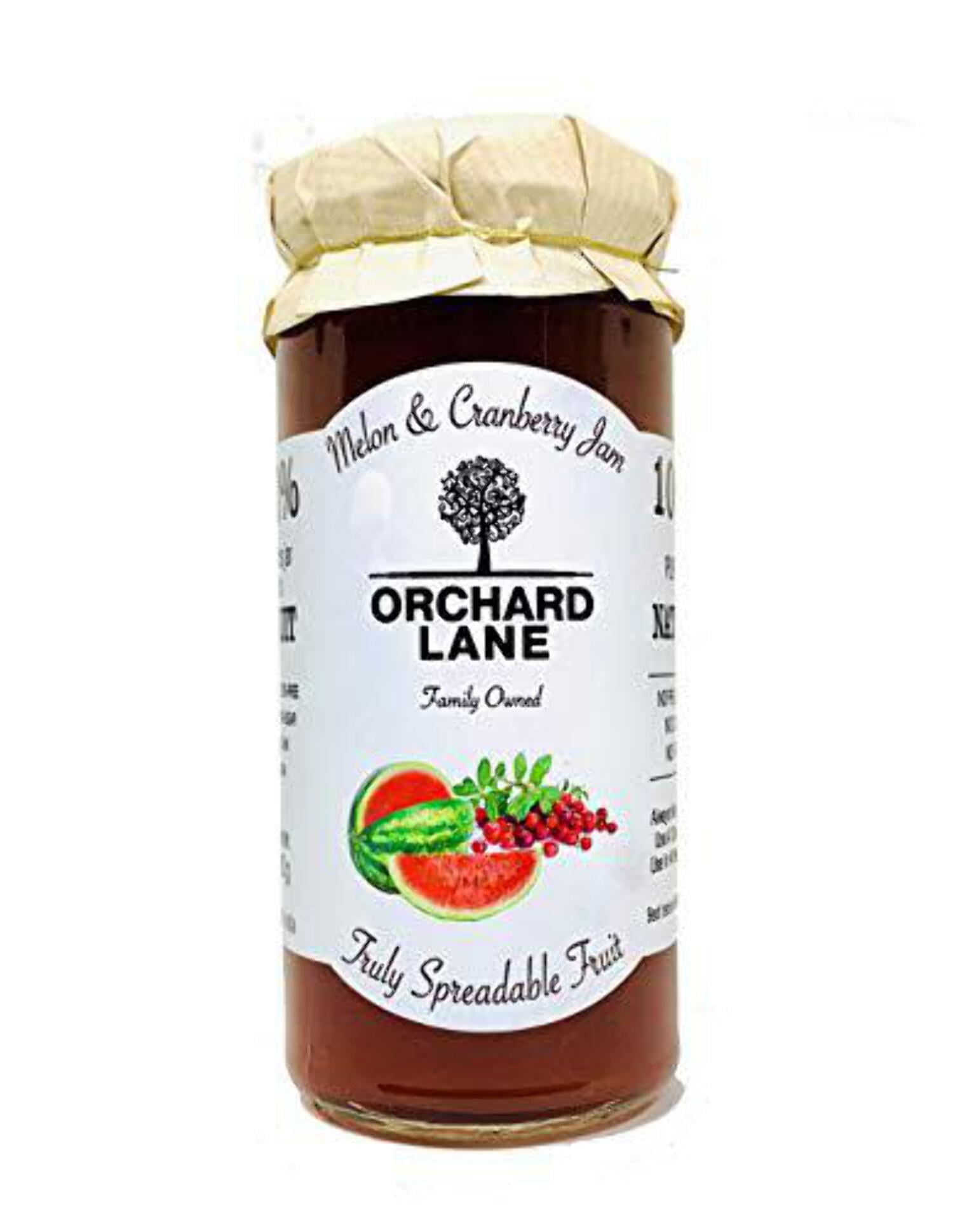 Orchard Lane 80% Fruit- Melon Cranberry Jam- Low-Sugar - No ...