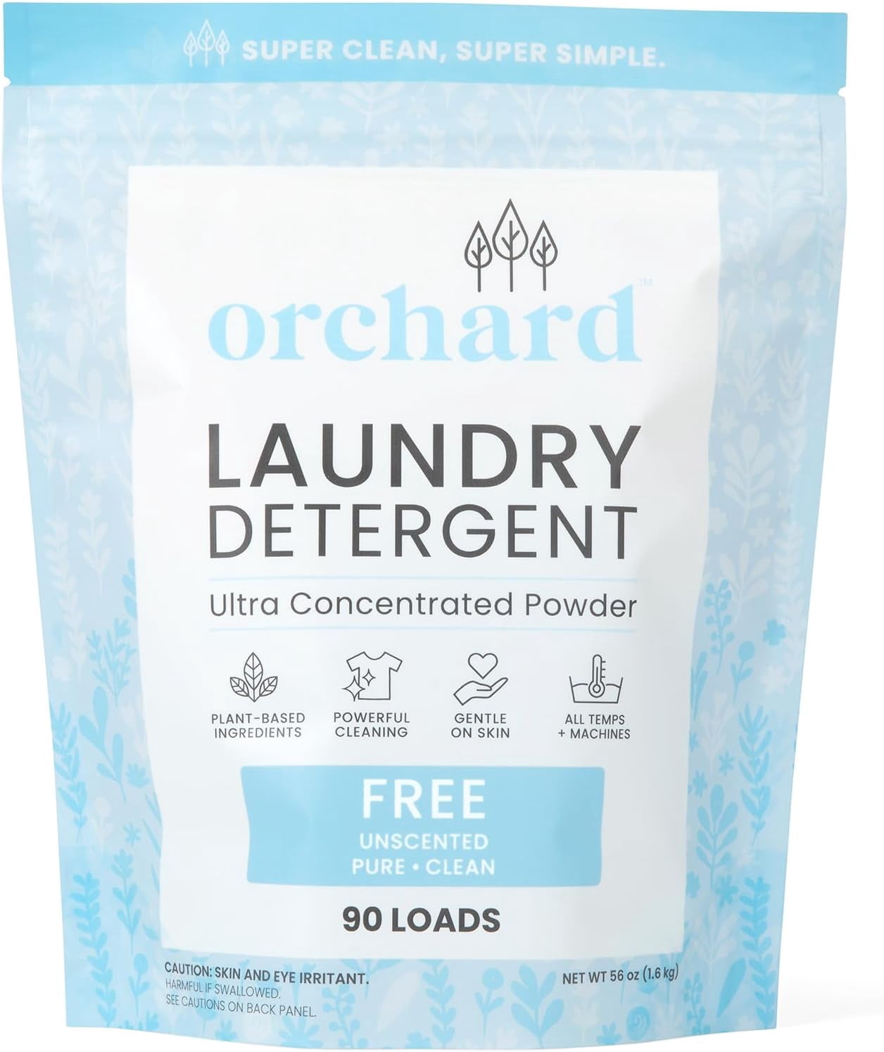 Orchard Laundry Detergent Powder Natural Deep Cleaning Laundry Powder ...