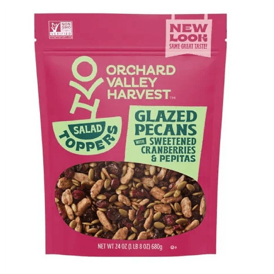 Orchard Valley Harvest Salad Toppers, Glazed Pecans, Cranberries and ...