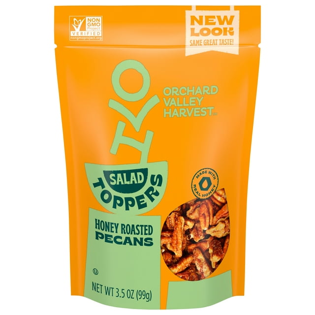 Orchard Valley Harvest Honey Roasted Pecans Salad Toppers, Sweet Nuts ...