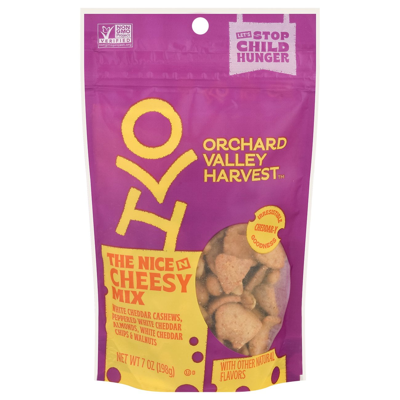 Orchard Valley Harvest The Nice N Cheesy Trail Mix - 7 oz (Packaging ...