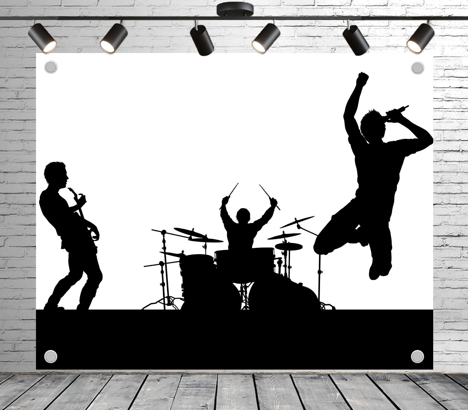 Orchestra Backdrop | Polyester Fabric Banners Decorative Curtains for ...