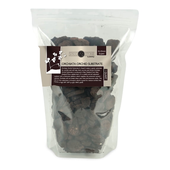 Orchiata Orchid Substrate - 18-25mm SUPER (1 Quart) - Walmart.com