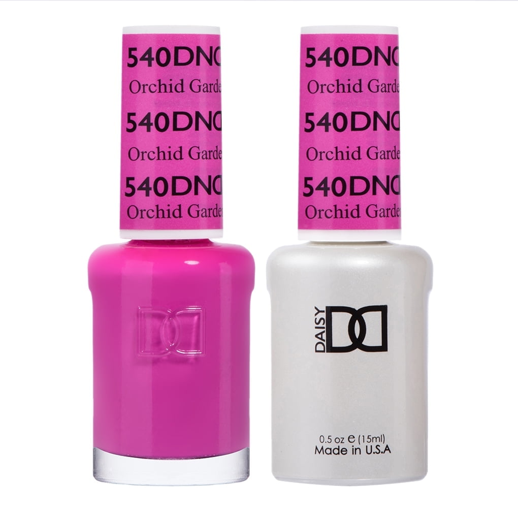 Orchid Garden #540 & Matching Polish Set - DND Gel & Lacquer - Walmart.com