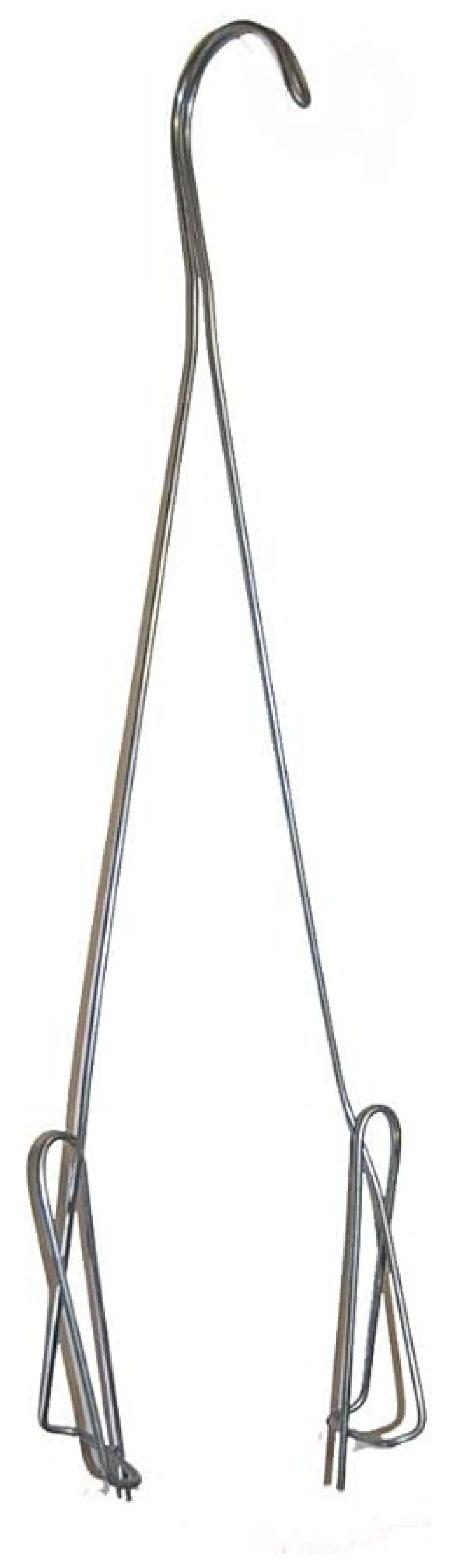 Orchid Pot Hangers 17 Inch, 6 Pack - Galvanized Wire Hanging Planters ...