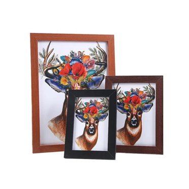 Better Homes & Gardens 5" x 7" Rectangle Wood Tabletop Single Picture ...