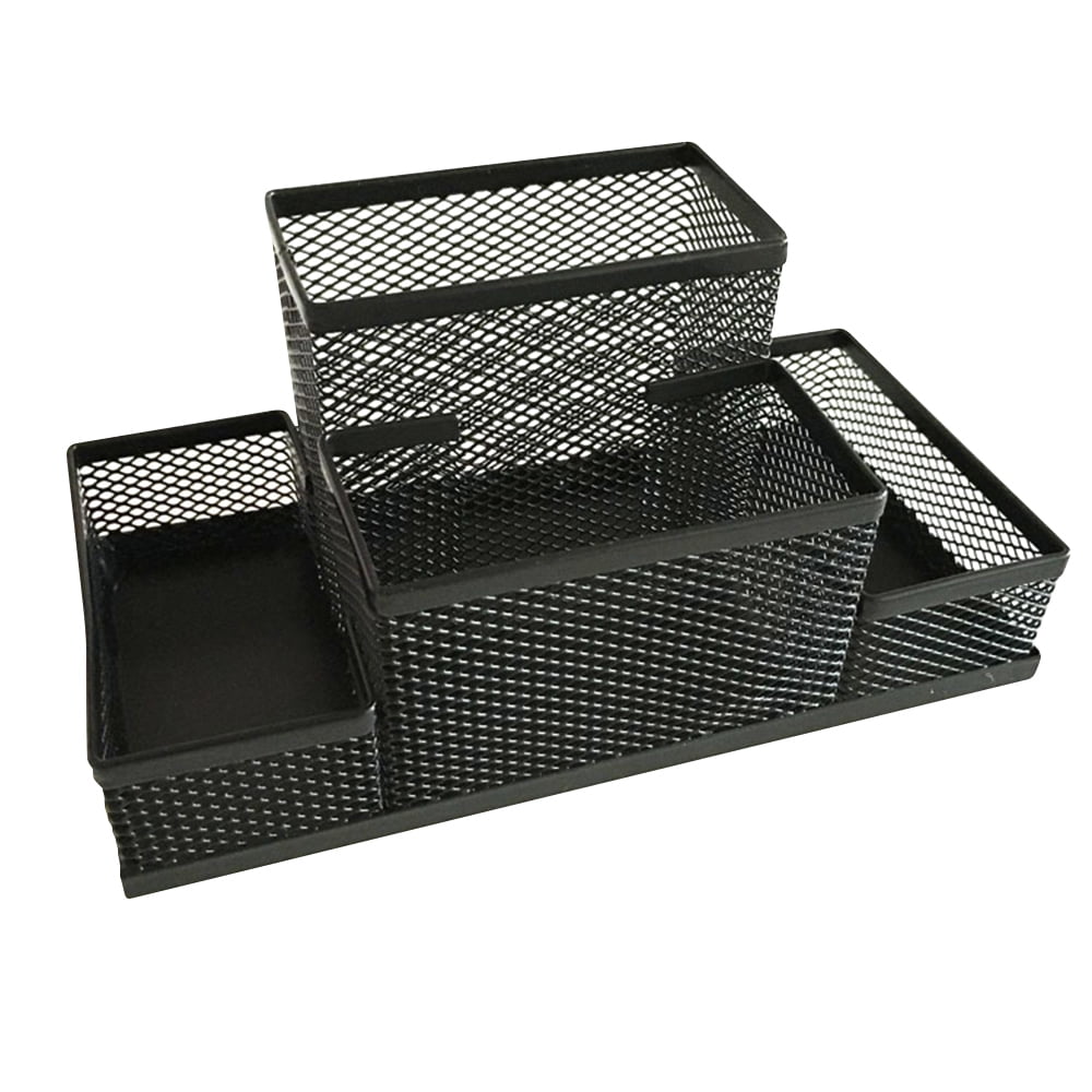 Orchip Mesh Desk Organizer Office Supplies Caddy with Pencil Holder and ...