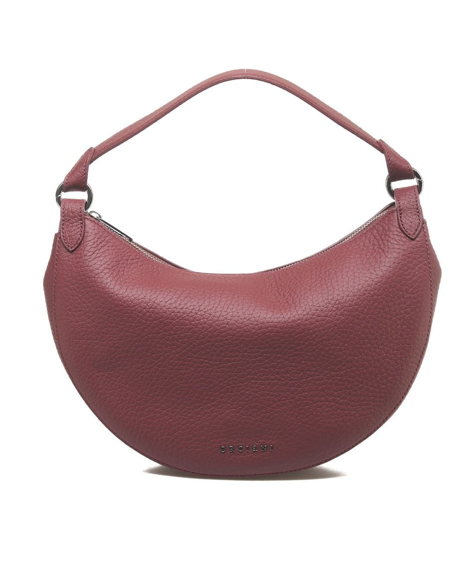 Orciani Women's Leather Moon Bag Red - Walmart.com