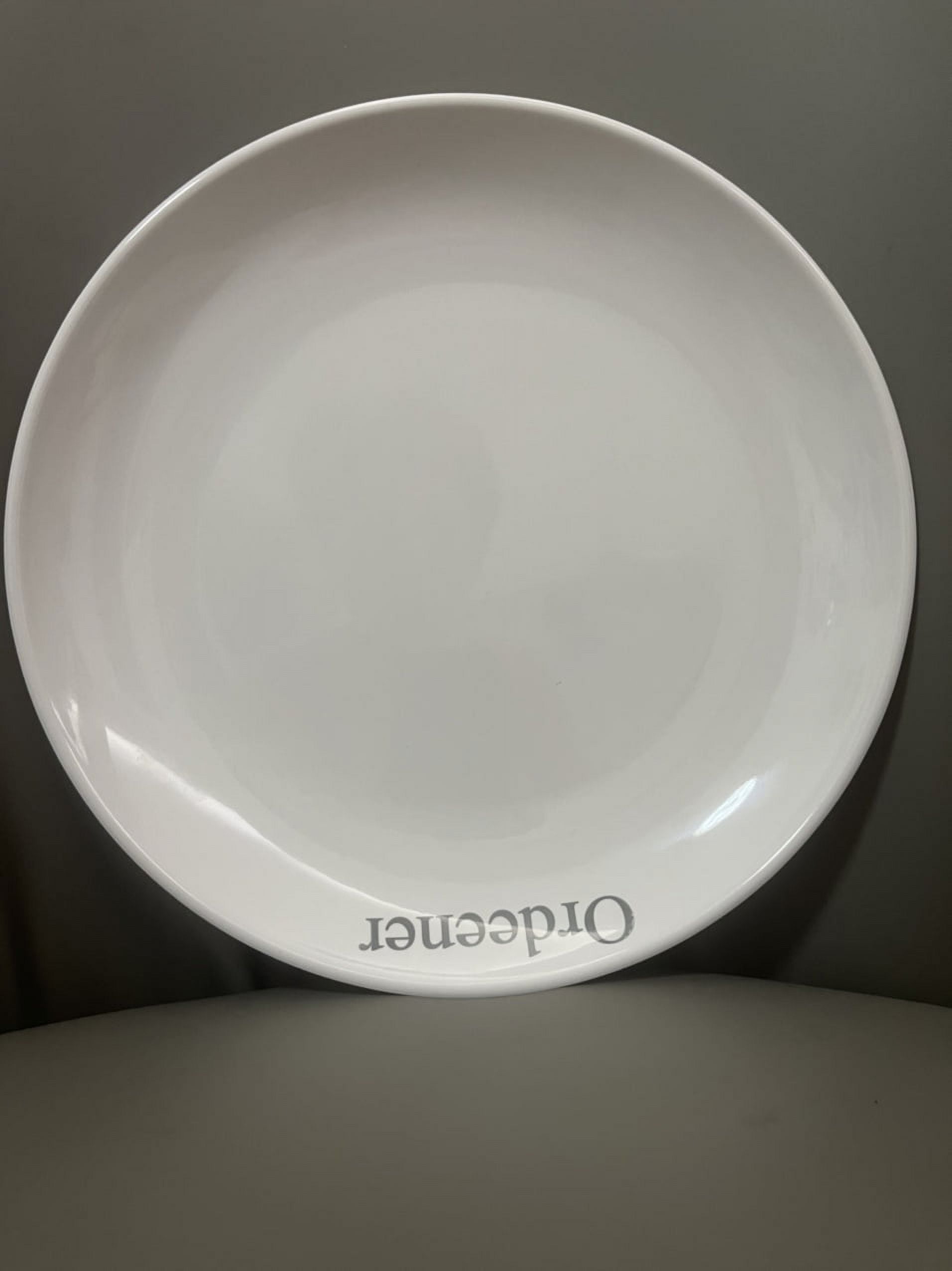 Ordeener Party Essentials Dinnerware Disposable Plastic Dinner Plates ...