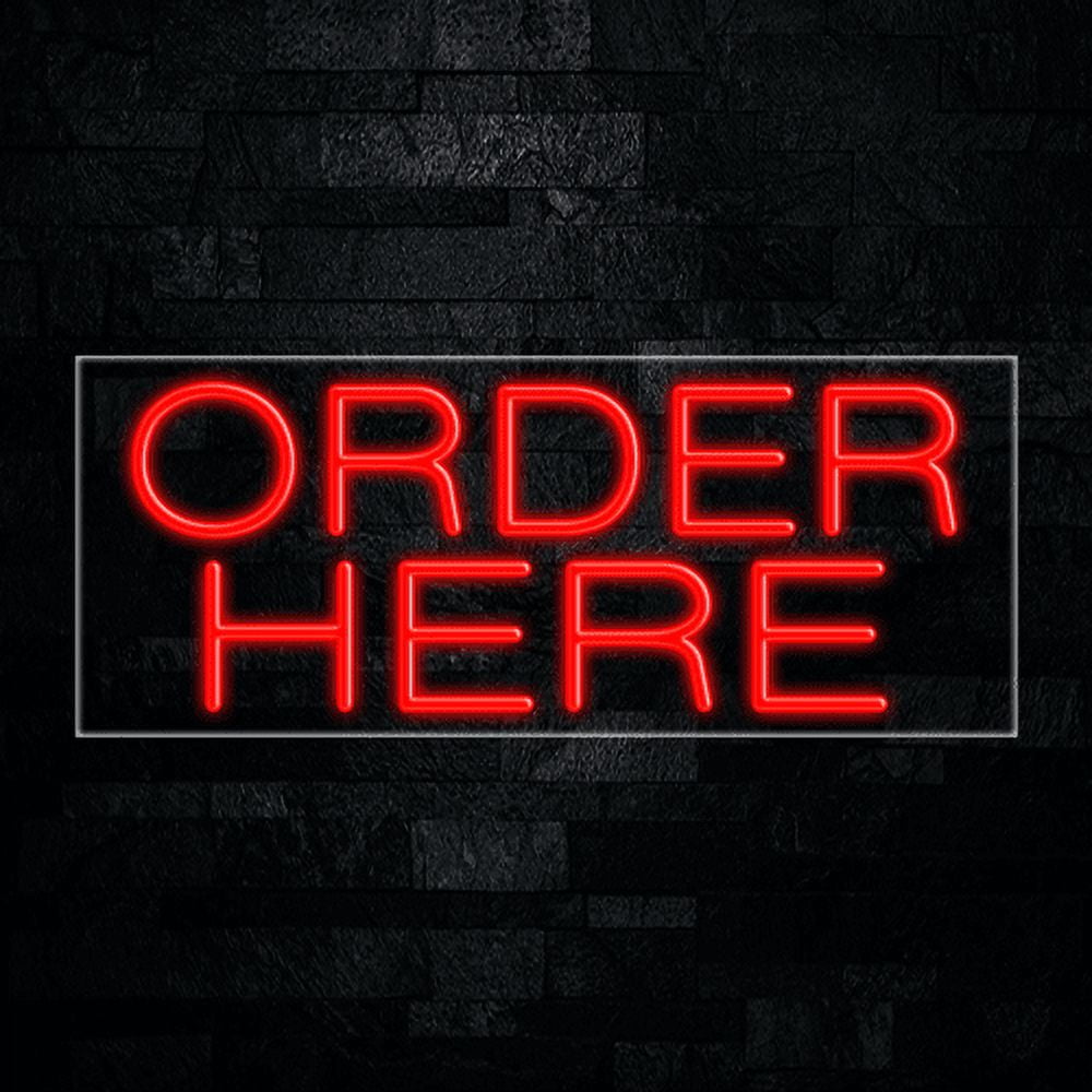 Order Here-LED Neon Sign 30"L x 12"H #30272 - Walmart.com