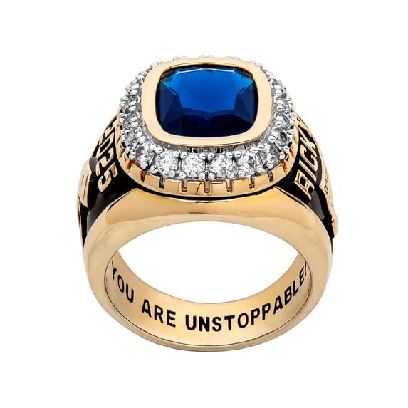 Order Now for 2025 Graduation, Freestyle Men's CZ Encrusted ...