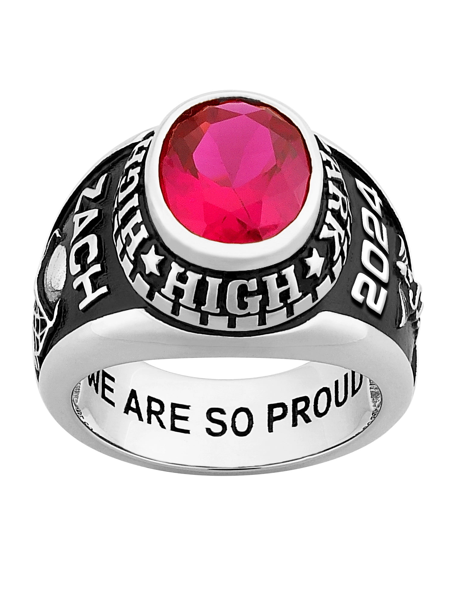 Order Now for 2025 Graduation, Freestyle Men's Celebrium Classic Oval ...