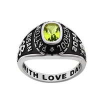 Keepsake Personalized Women's Square Class Ring available in Valadium ...