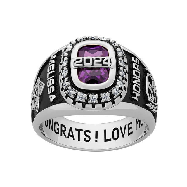 Order Now For Graduation Freestyle Womens Celebrium Cz Encrusted Year