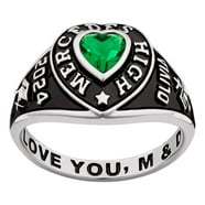 Personalized Women's Classic Square Class Ring available in Valadium ...