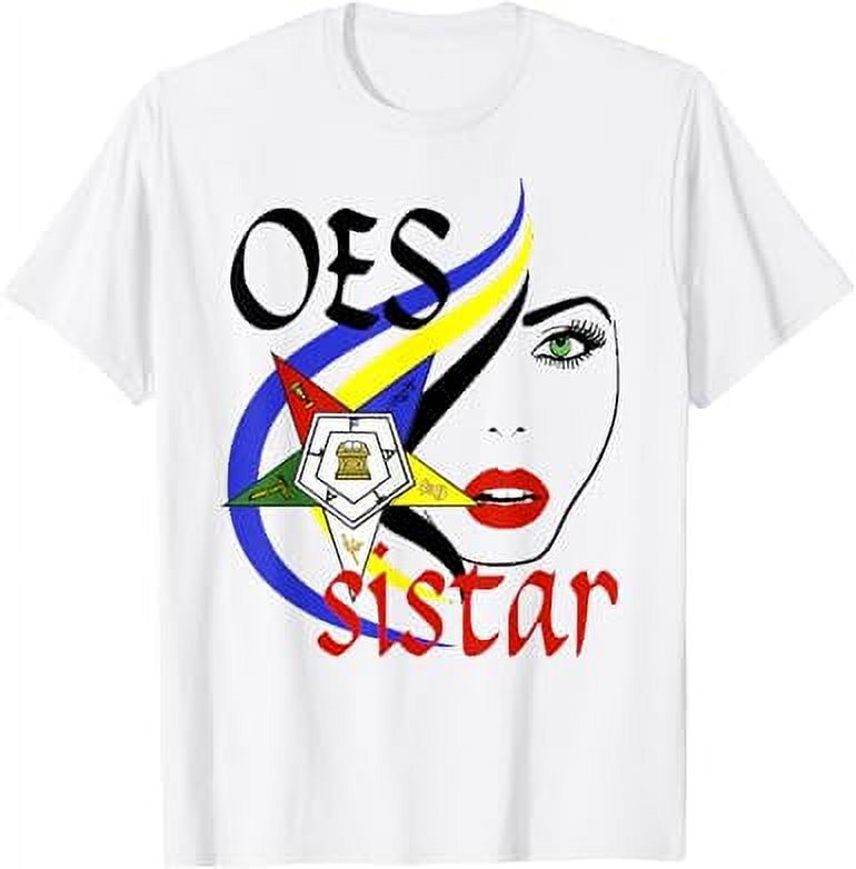 Order Of The Eastern Star OES Ring Sisterhood Sistar Diva T-Shirt ...