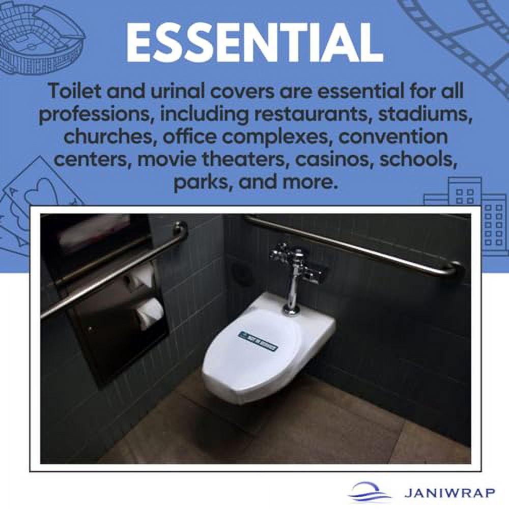 | Out of Order Urinal & Toilet Covers with "Due to Social Distancing ...