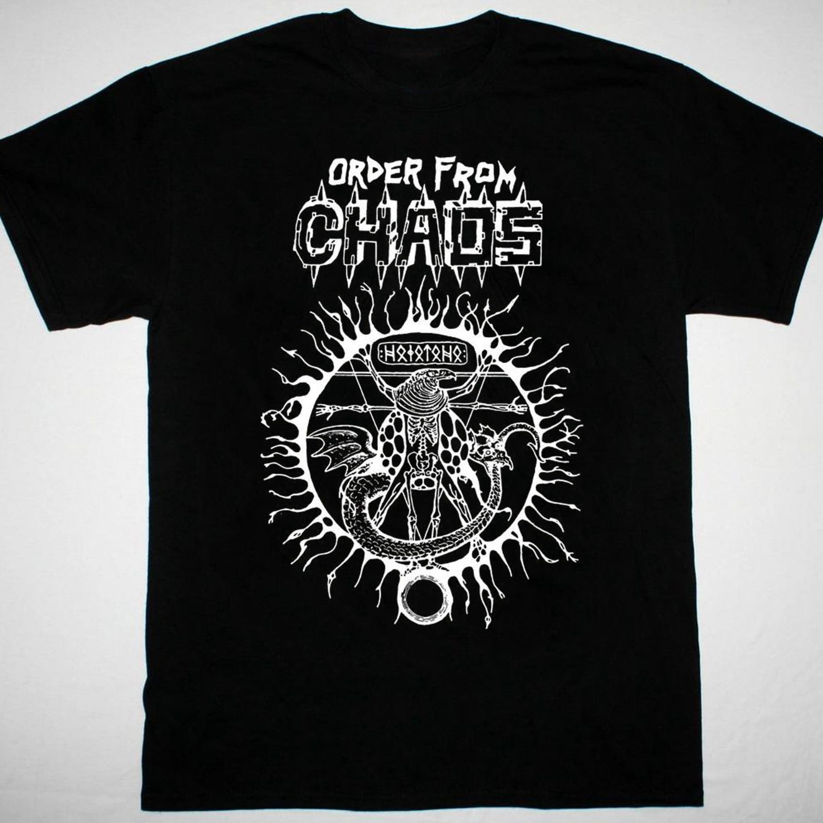 Order from Chaos band logo black short sleeve All sizes S to 5Xl TA5624 - Walmart.com