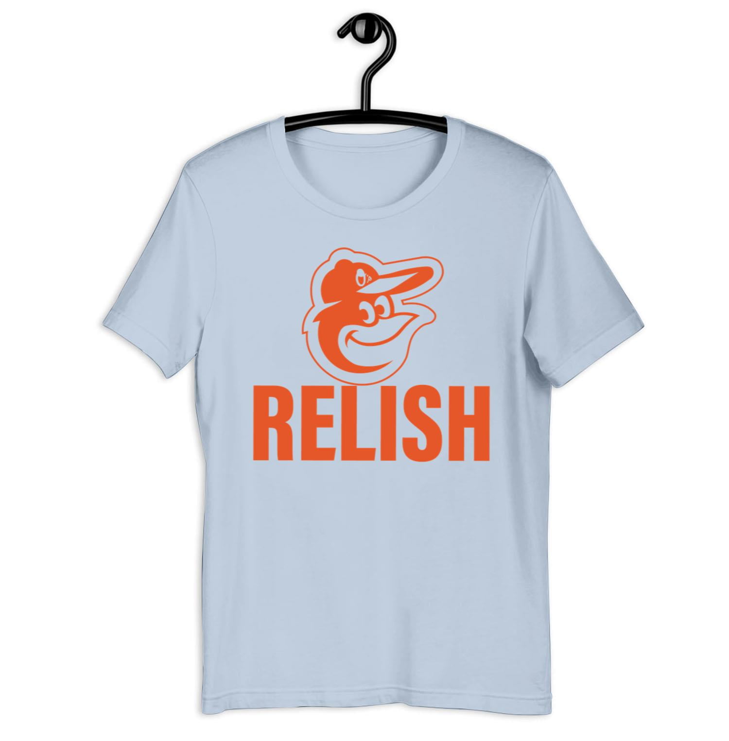 Order_now!!_baltimore Orioles 2024 - Relish Hot Dog Race Baseball Fan T ...