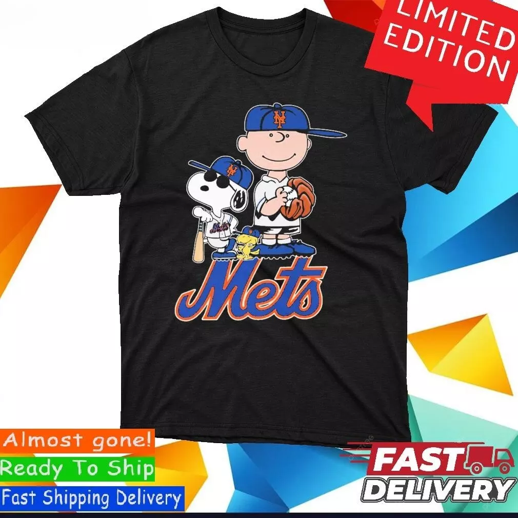 Order_now!!_peanuts Characters New_york_mets Baseball 2024 Shirt ...
