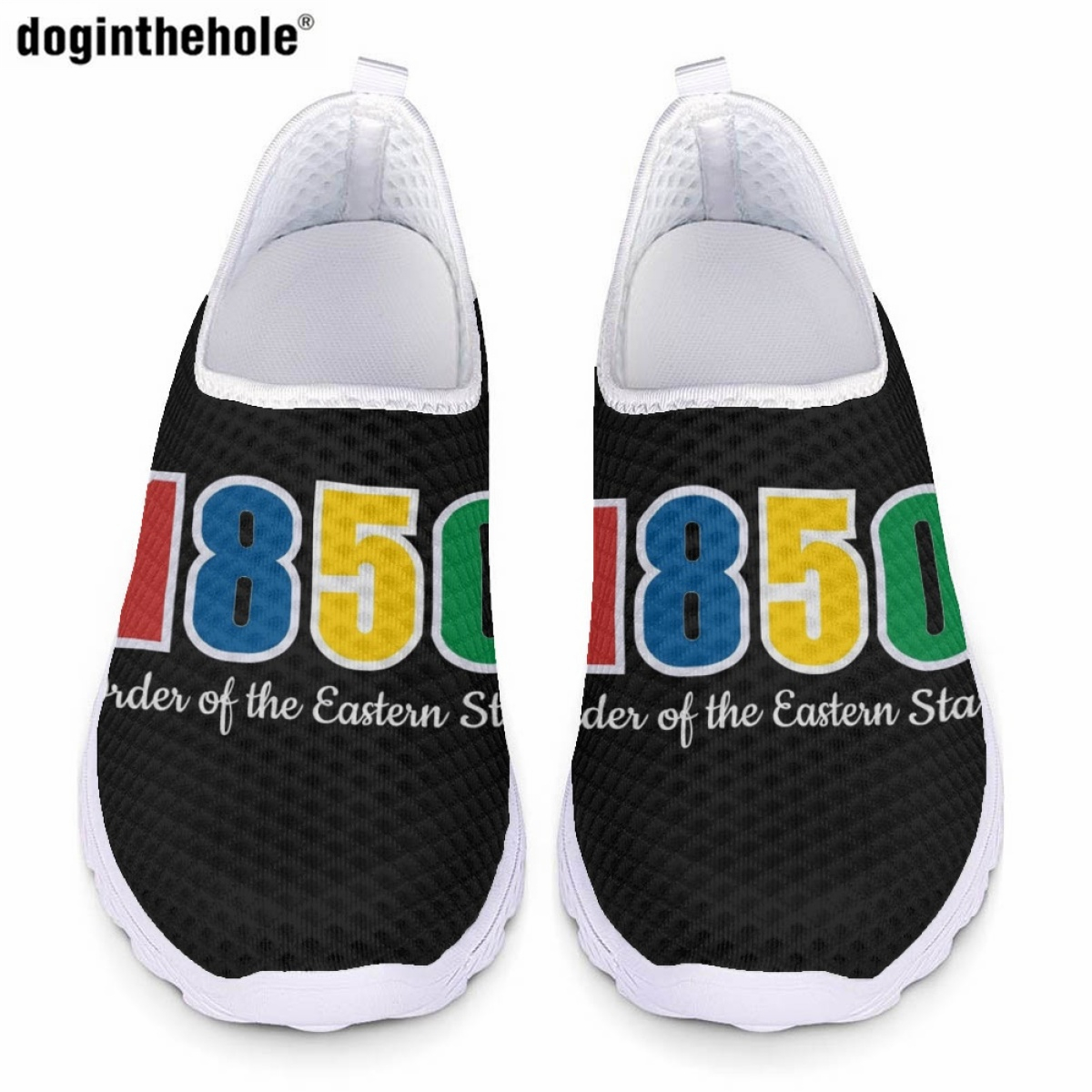 Order of The Eastern Star Women's Slip On Casual Flat Shoes Summer ...