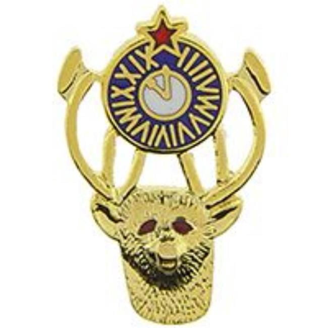 Eagle Emblems P02008 Pin - Orange, ELK, Sun Dial - 1 in. - Walmart.com