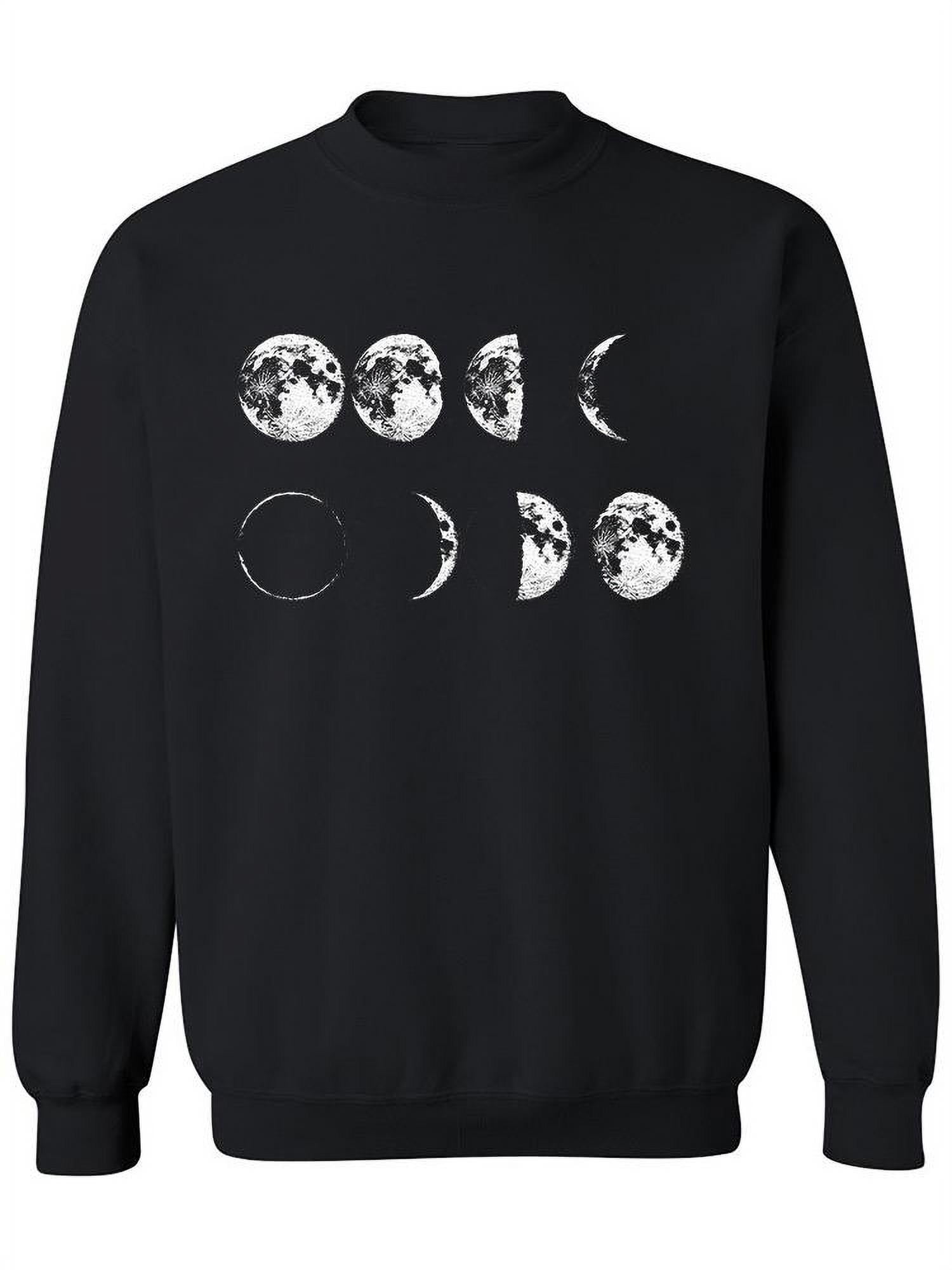 Ordered Phases Of The Moon Sweatshirt Women -Image by Shutterstock ...