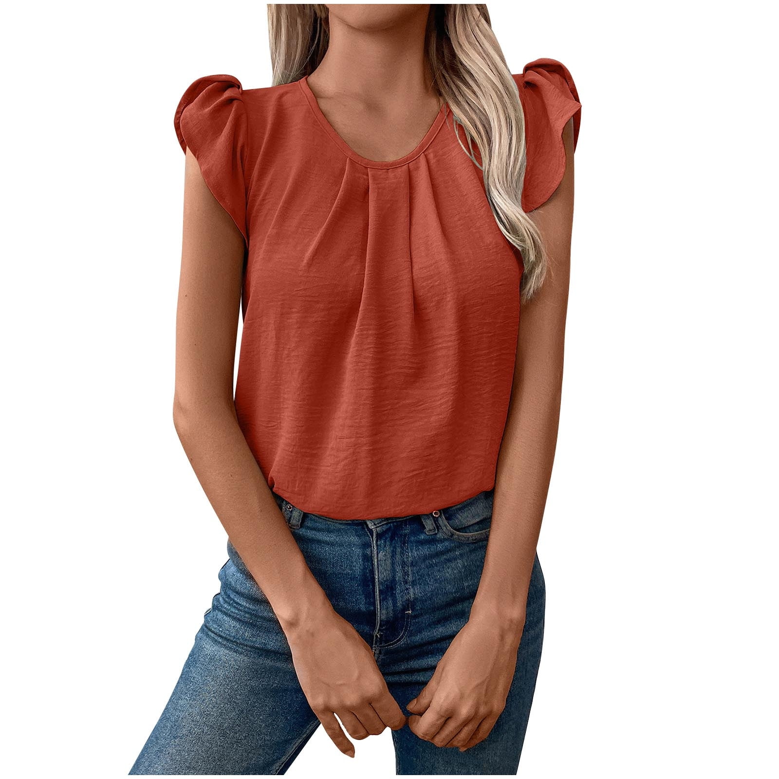 My Orders Cute Summer Tops for Women, Oversized Button Down Shirts for ...