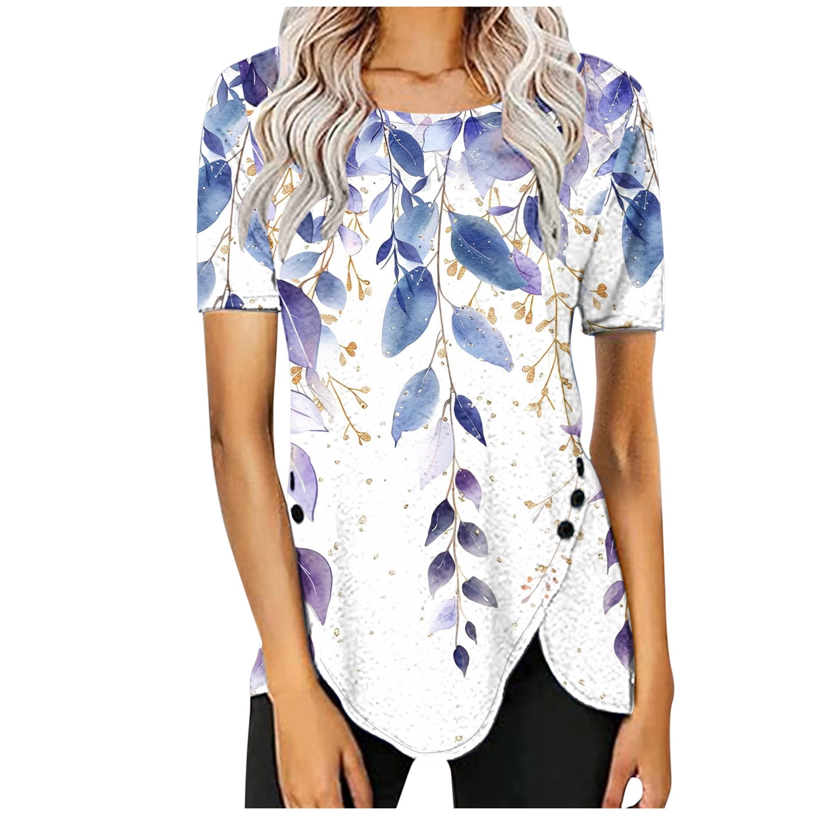 My Orders Lightweight Tops & Blouses Petite Work Blouses for Women ...