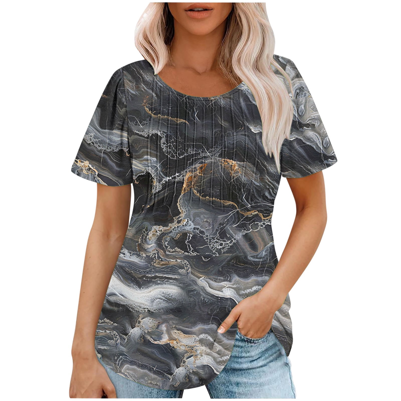 My Orders Lightweight Tops & Blouses Plus Size Shirts for Women Dressy ...