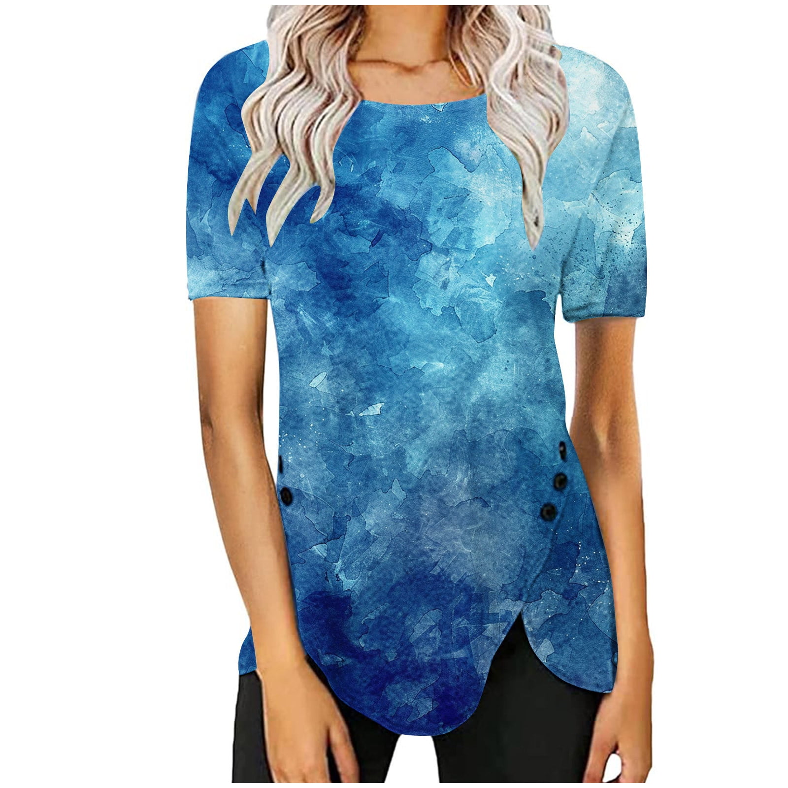 My Orders Lightweight Tops & Blouses Work Blouses for Women Office ...