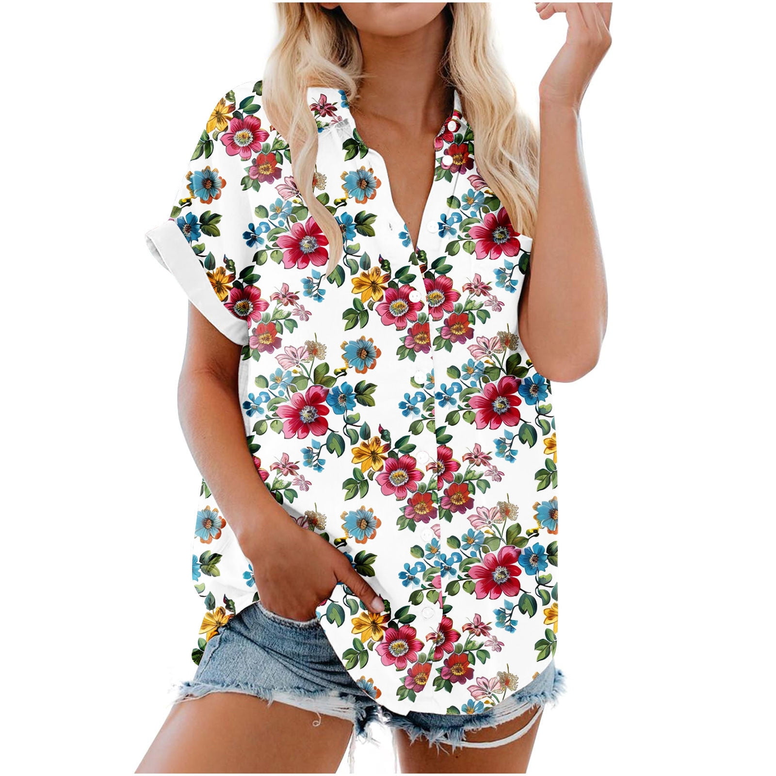 My Orders Lightweight Tops & Blouses Work Blouses for Women Office ...