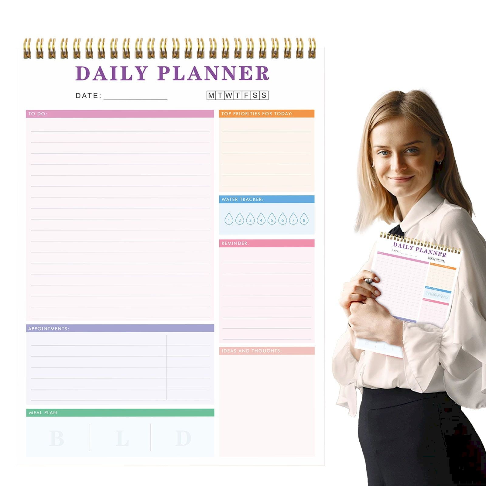 My Orders! To Do List Notepad, To Do List Notebook For Work, Spiral ...