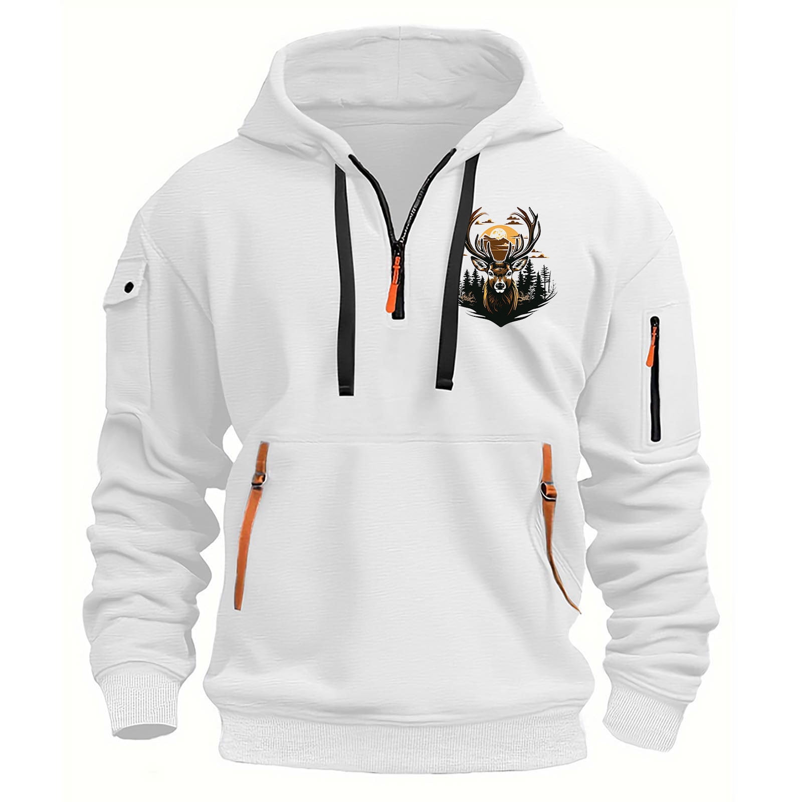 My Orders Otaozi Mens Hoodies Pullover Casaul Long Sleeve Hoodies For Men Black Baggy Mens Xxl ...