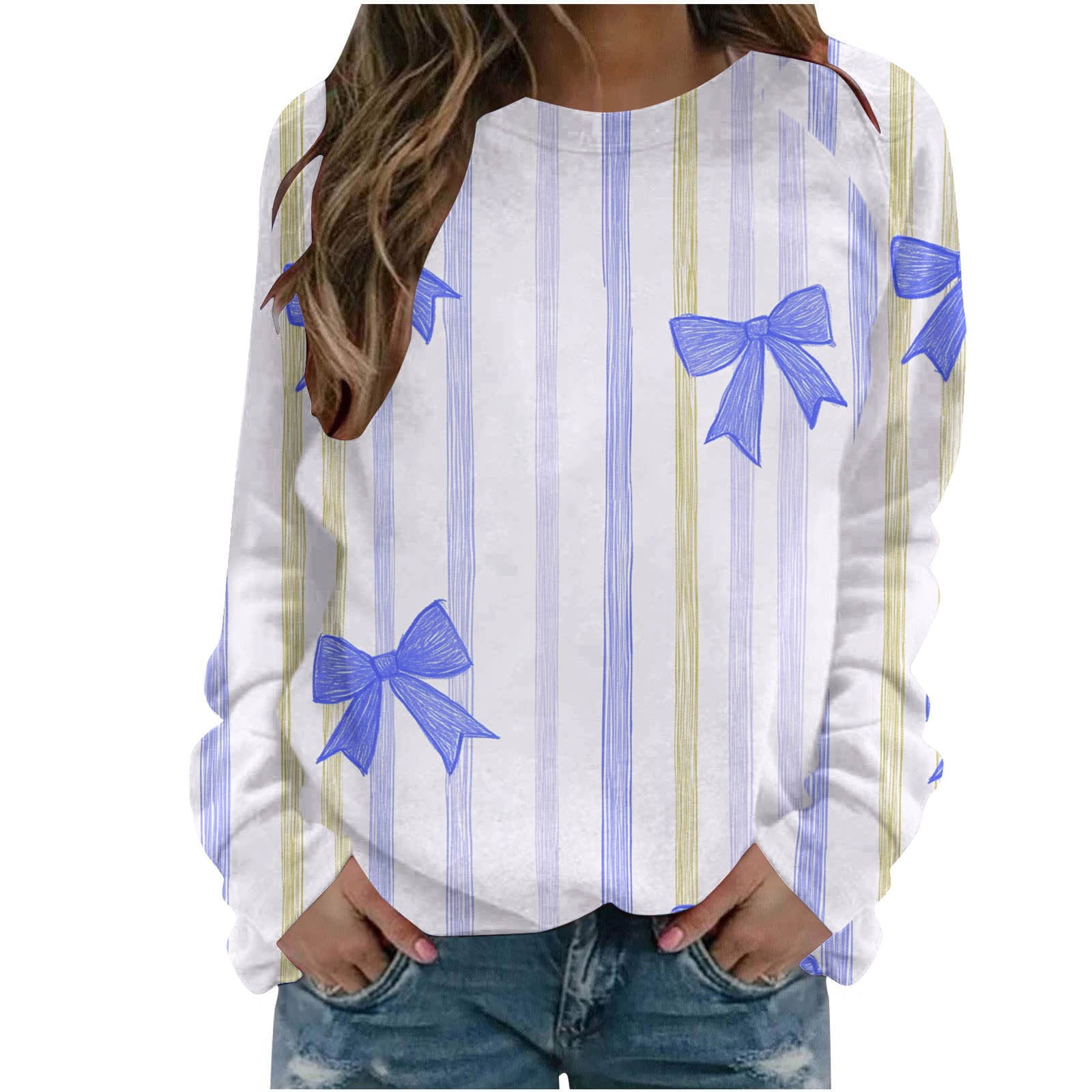 SHE IS My Orders Placed Long Sleeve Shirts for Women Cotton Plus ...