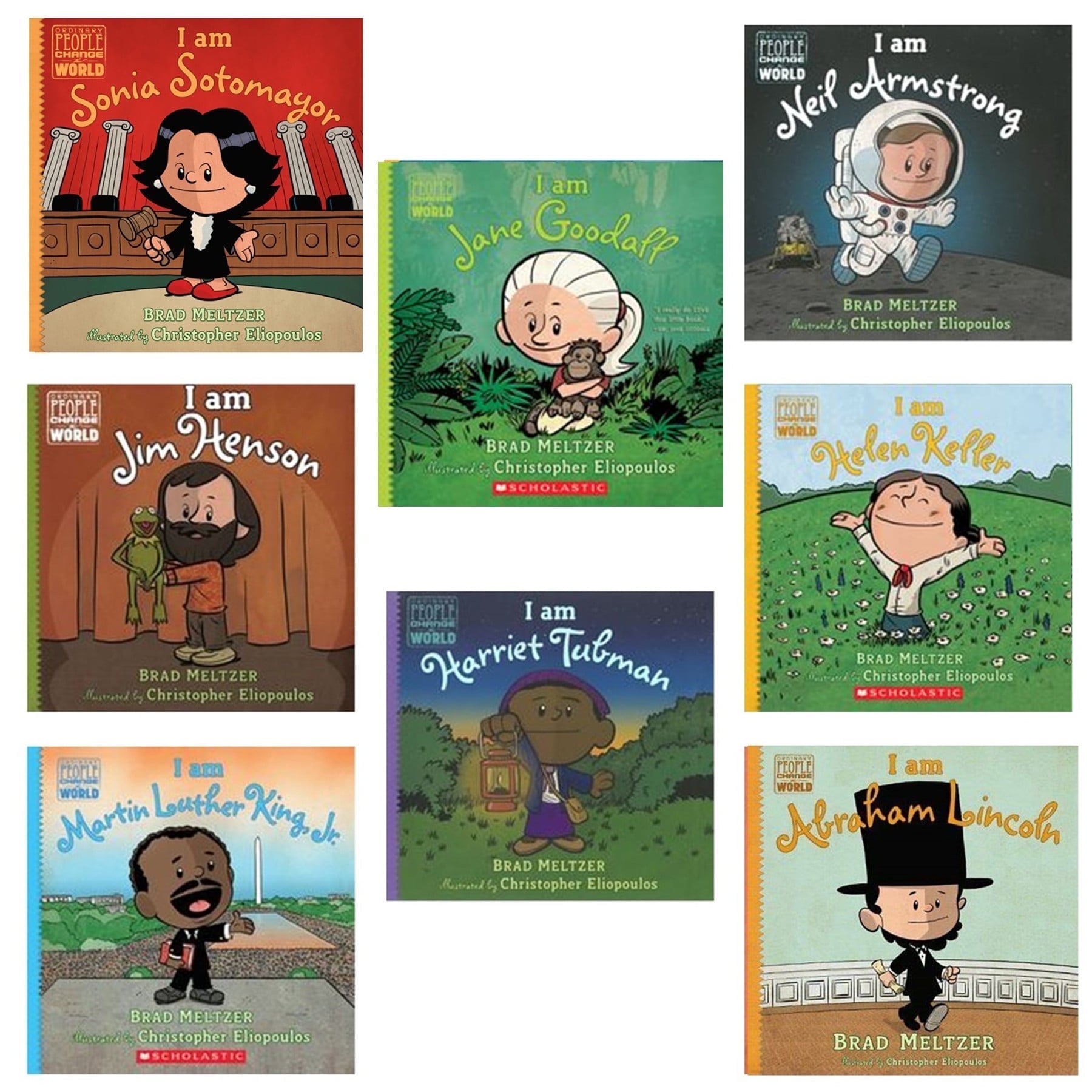 Ordinary People Change The World Collection 8 Books I Am Abraham ...