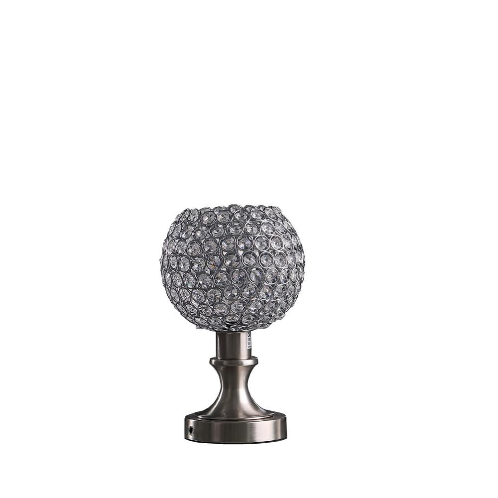 Ore International 11.5" In Crystal Inspired Sequin Elise Uplight Brush ...
