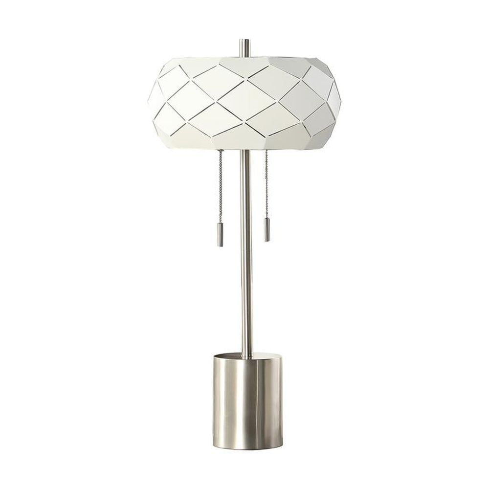 Ore International 28" in LEGEME MID CENTURY DANISH 2-LIGHT STEEL PULL ...