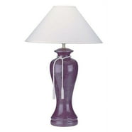 Burgundy Ceramic Table and Floor Lamp, Set of 3 - Walmart.com
