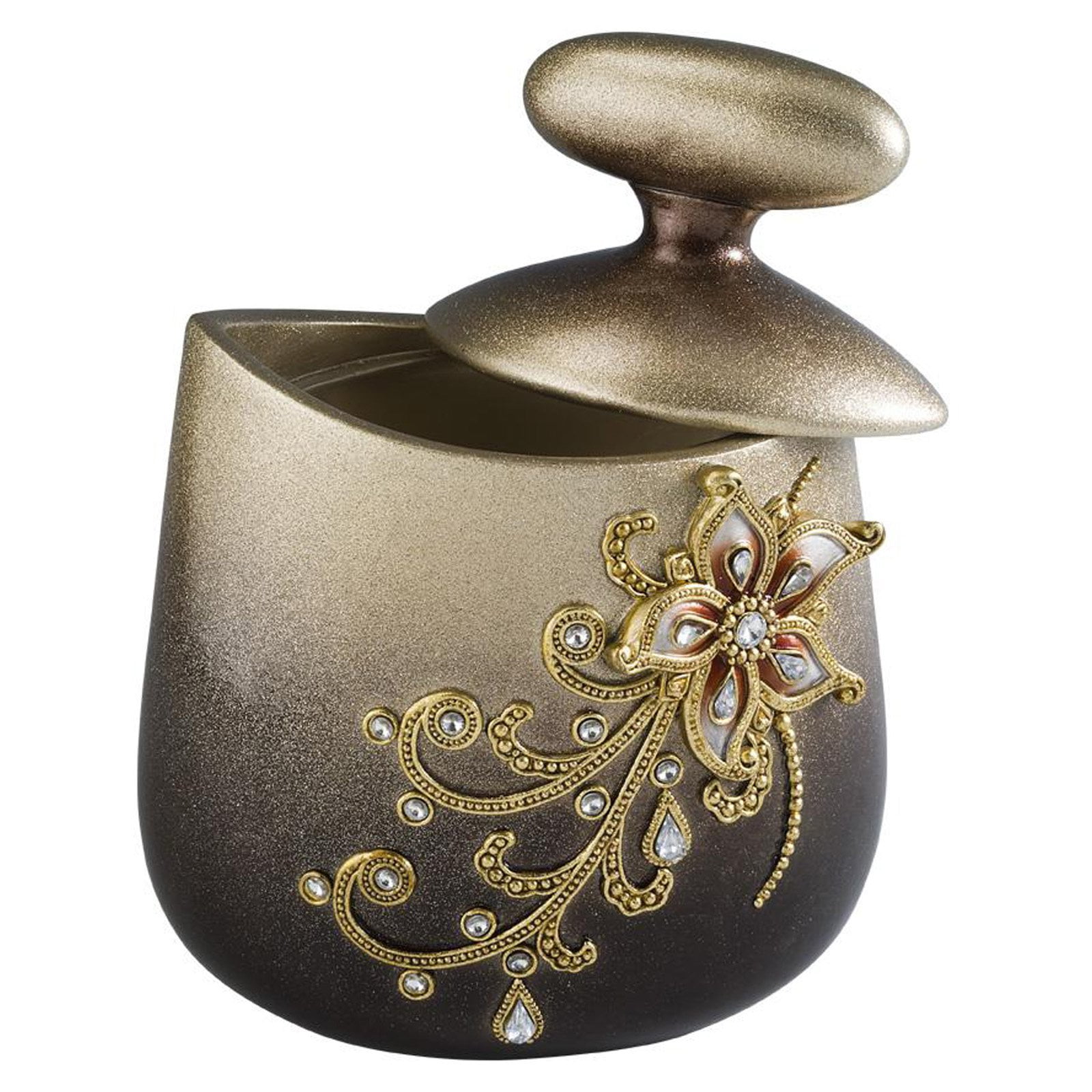 Ore International Sapphire Rose Decorative Jewelry Box - Walmart.com