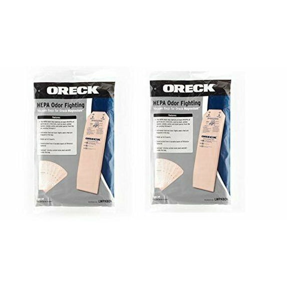 Oreck HEPA Vacuum Bags for Magnesium (12 Bags) - Walmart.com