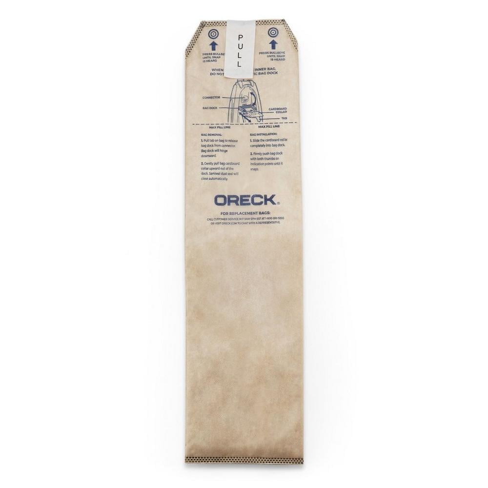 Oreck Upright Magnesium Hepa Bags 6 Pk Part LWPK60H - Walmart.com