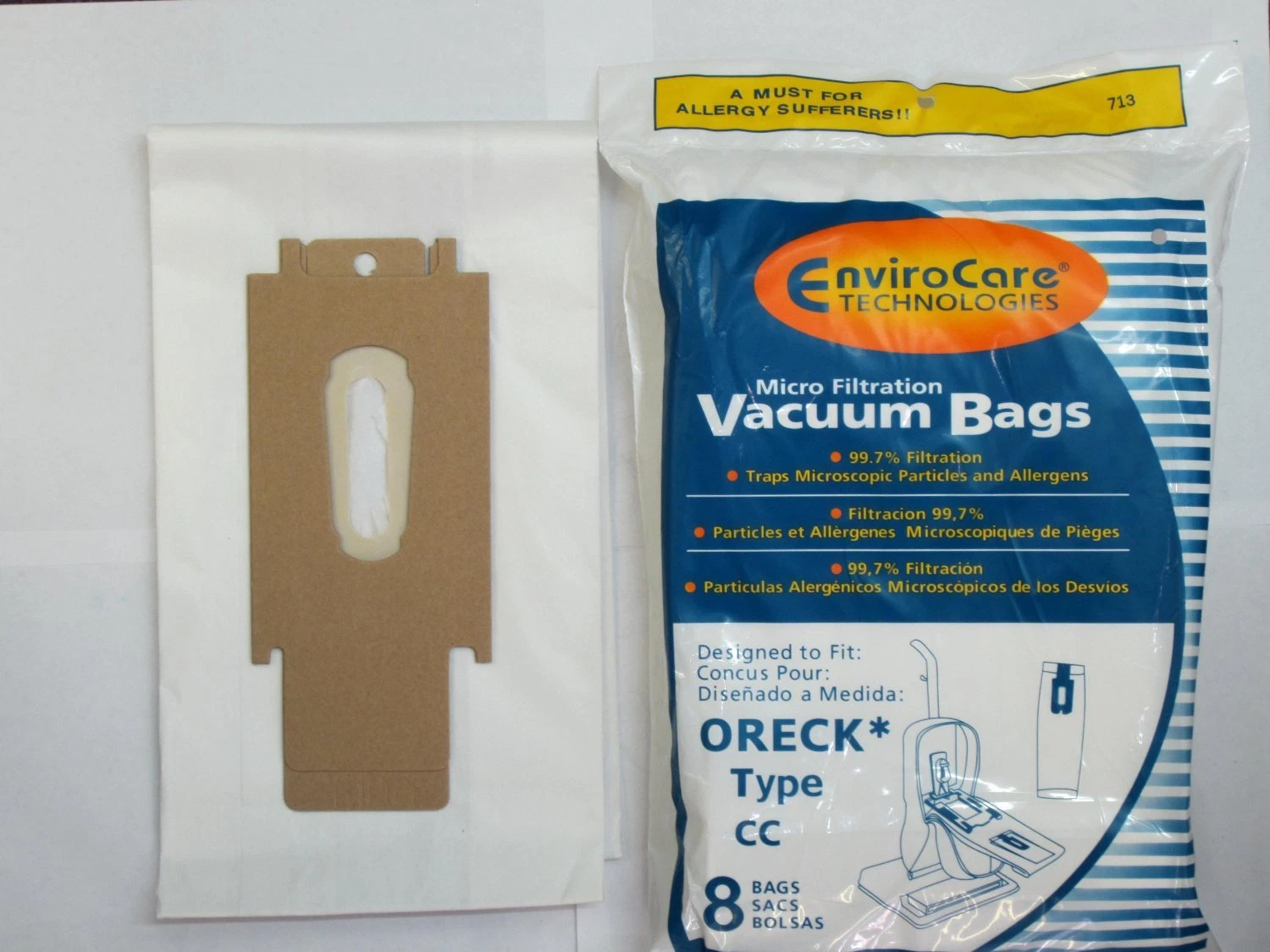 Oreck Vacuum Cleaner Bags To Fit Style Cc, And All Xl Xl2 Upright ...