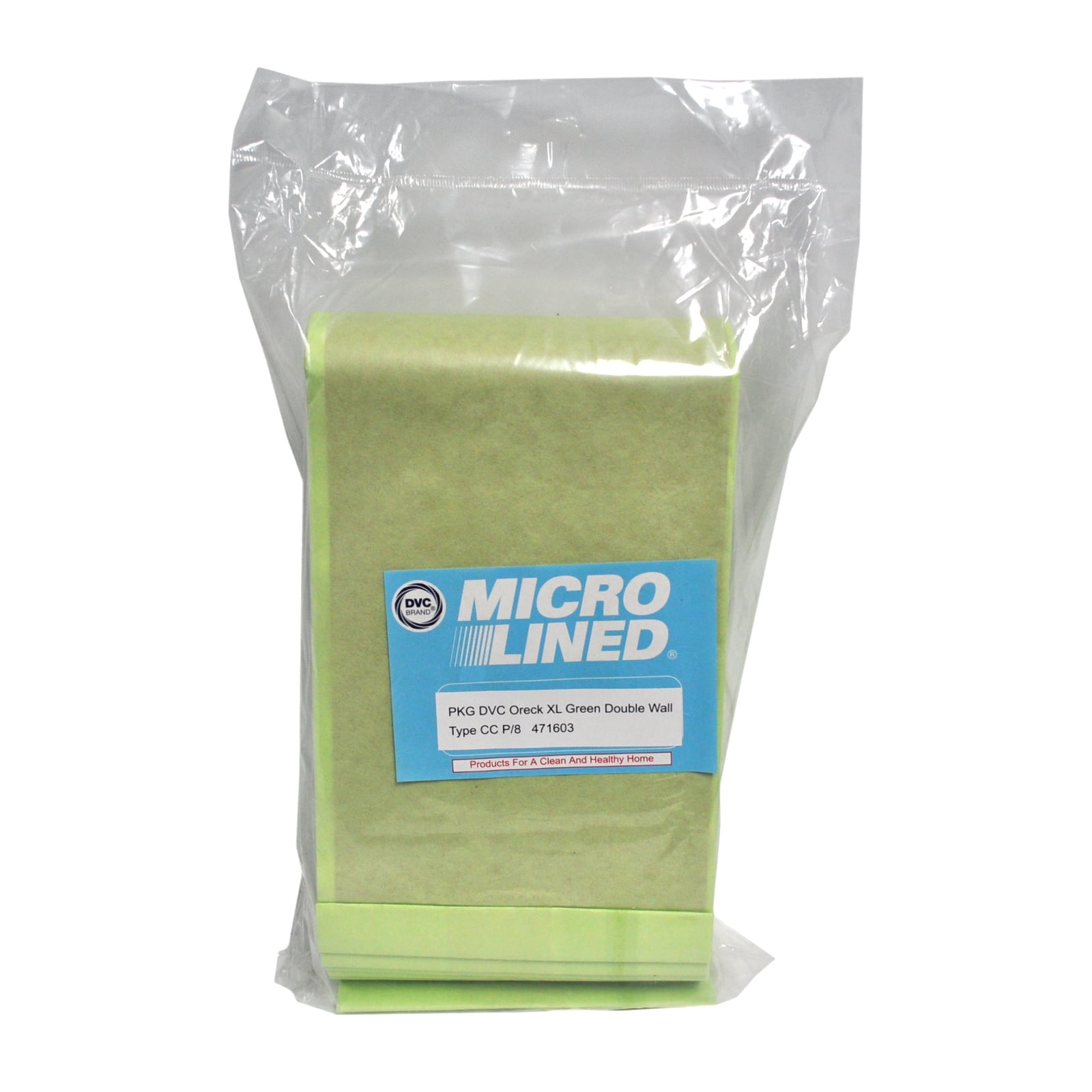 Oreck XL Type CC Green Double Wall Vacuum Bags 471603 - Walmart.com