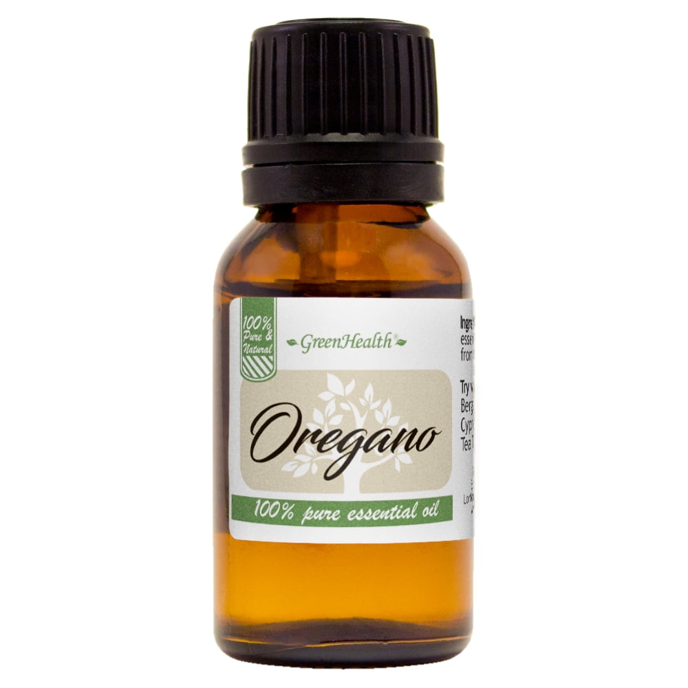 Oregano Essential Oil - 15 ml - Amber Glass Bottle w/ Euro Dropper ...