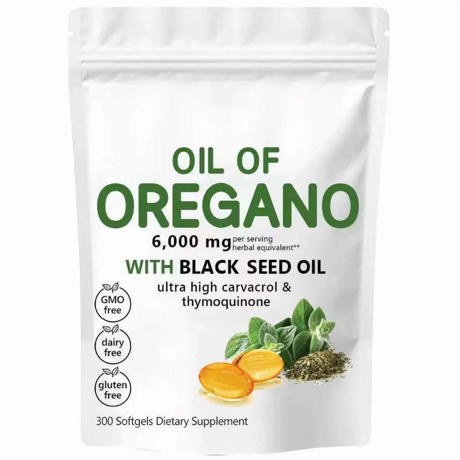 Oregano Oil, 300 Counts - Walmart.com