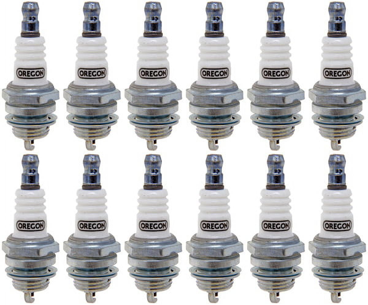 Oregon 12 Pack 77-303-1 Spark Plug Bosch FR8DC Champ RC12YC NGK BCPR5ES ...