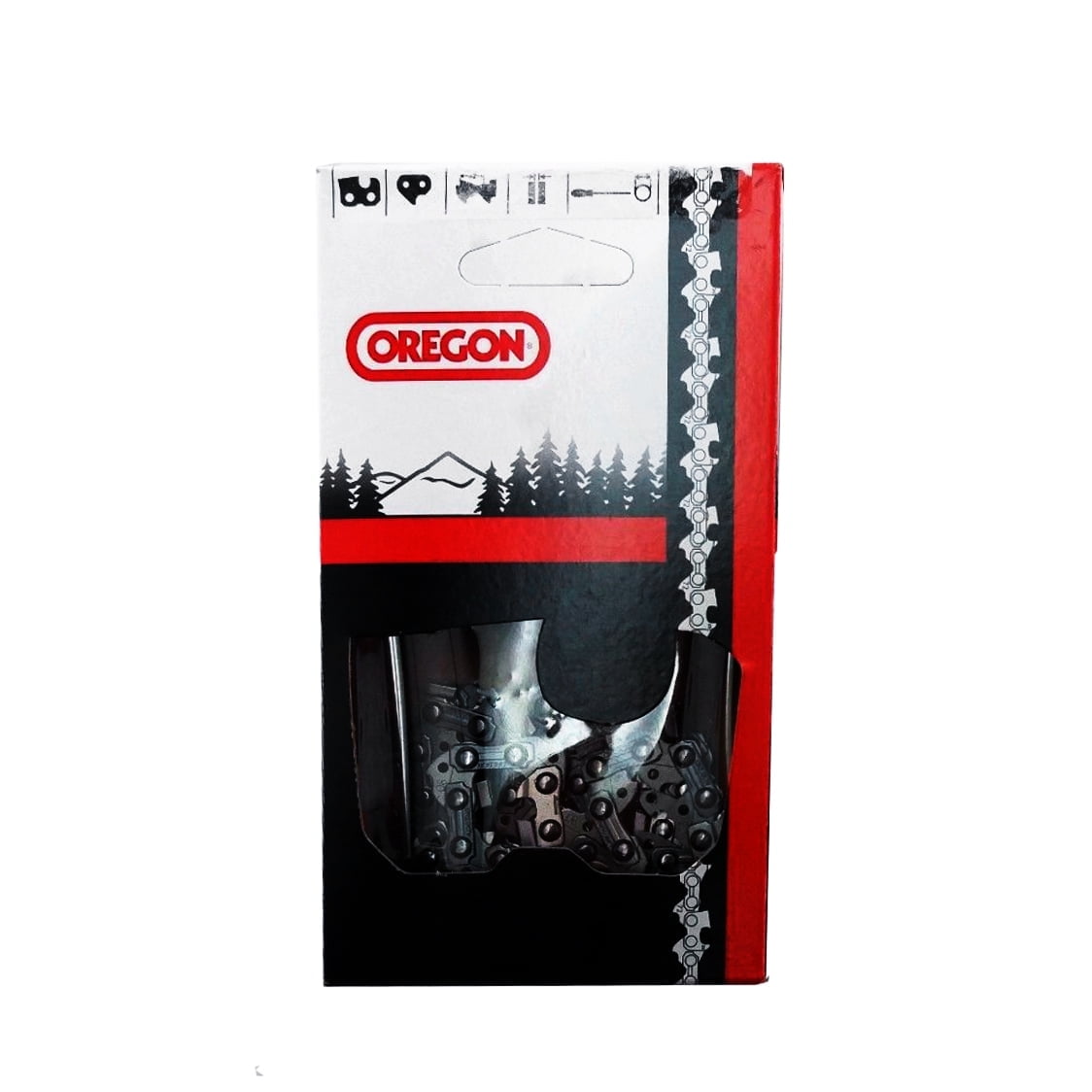 Oregon 16" Chainsaw Chain, Pitch .325, Guage .050 66DL For Chainsaws ...